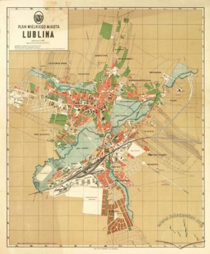 Map of Greater Lublin | Urban media archive